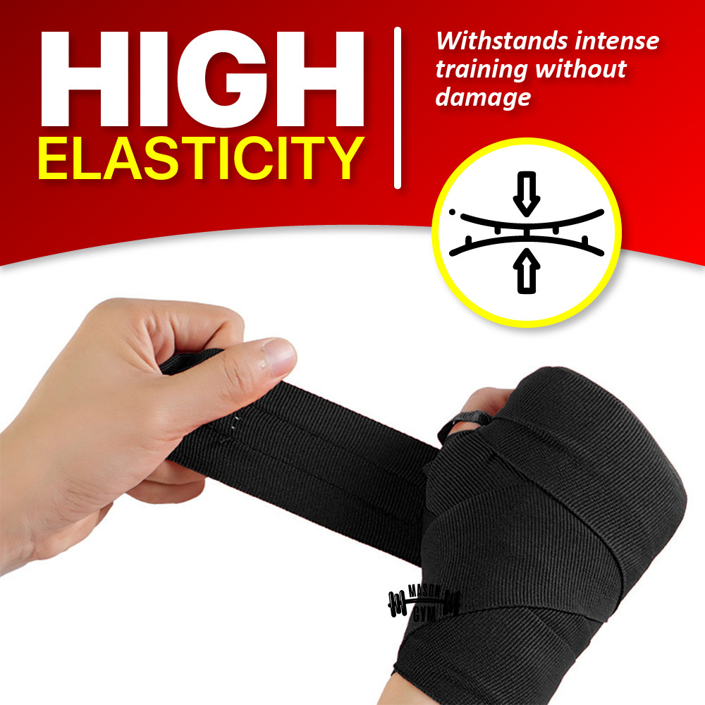 Boxing Hand Wrap Pembalut Tangan Hand Wrap Muay Thai MMA Boxing ...