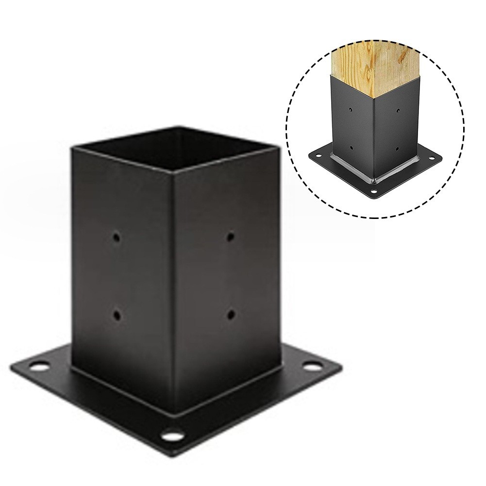 [ZISG HOT] 1pc 4x4inch Pergola Bracket Vertical Angle Corner Woodworks ...