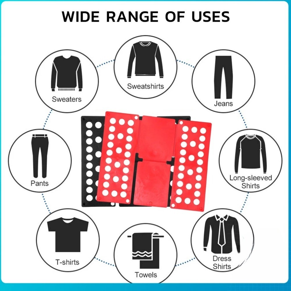 Fast Clothes Folding Board For Adult and Child T-shirt Fold Board ...