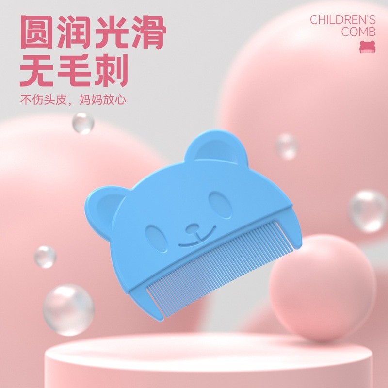 Sikat Rambut Bayi Soft Cartoon Baby Comb Gentle Scalp Care Anti-static ...