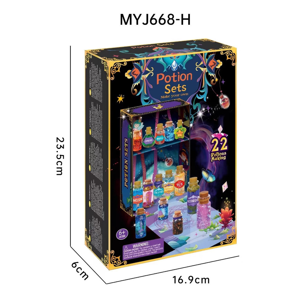 Kids Magic Potion Science Experiment DIY Kit – Fun STEM Chemistry Toys ...