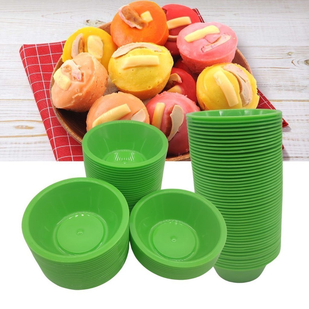 Homeflix 12pcs Puto Molder Cups Set – Small Medium Large XL Size ...
