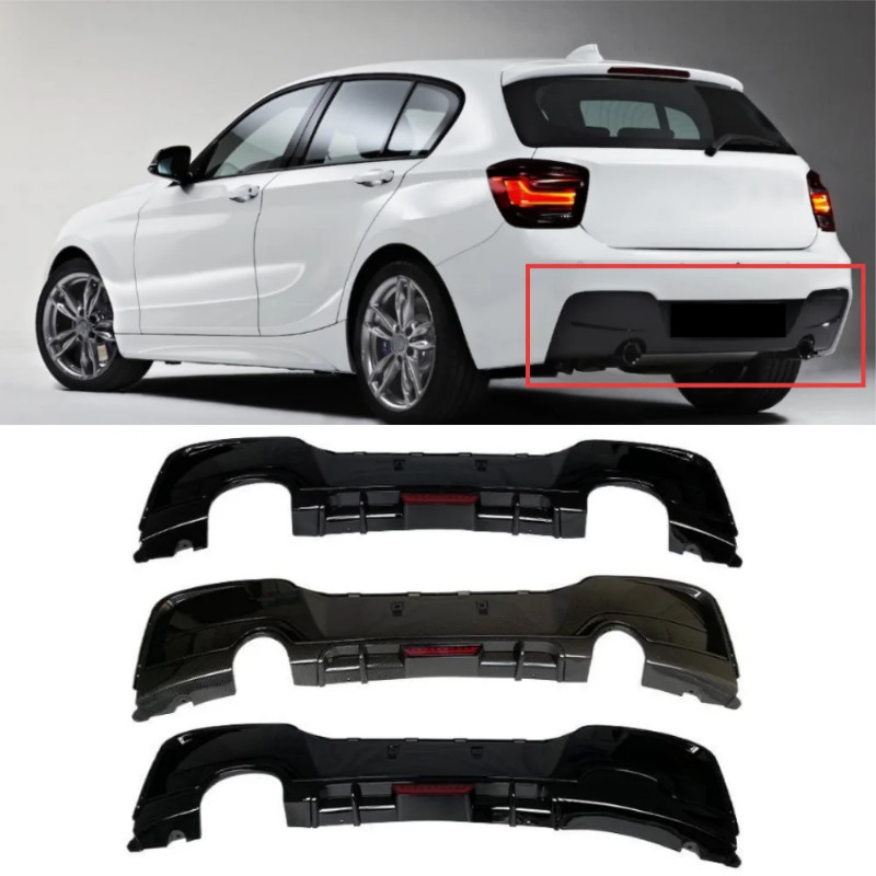 For BMW 1 Series F20 M Sport 2012-2014 Car Rear Bumper Lower lip MP ...