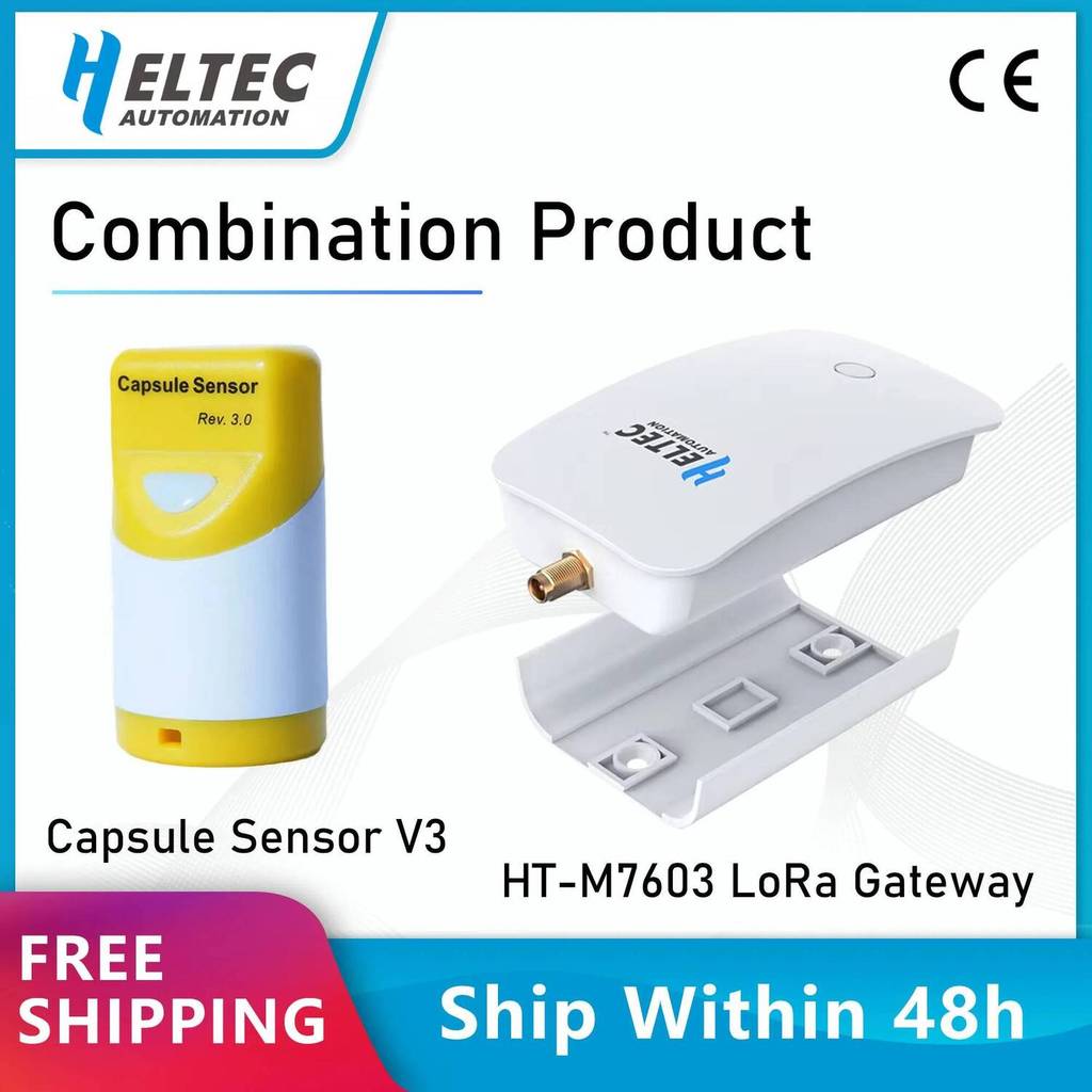 TA Heletc LoRa LoRaWAN Gateway ESP32 HT-M7603 Router Capsule Sensor V3 ...
