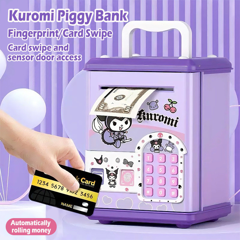 Funny Kuromi Cartoon Cute Colorful Bank for Boys and Girls Adorable ATM ...