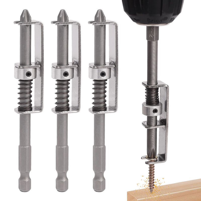 1/2Pcs Spring-loaded Screw Holder - Bit Retaining Adapter - for Garage ...