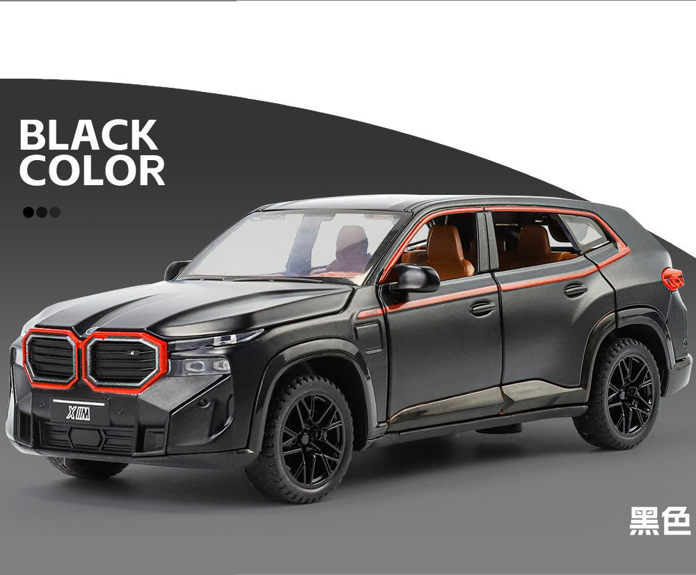 BMW XM Alloy Car Model - 1:24 Scale Diecast SUV Replica with Vibrant ...