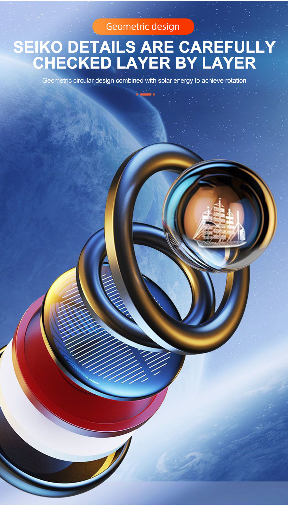 (Local Shipment) Solar Car Perfume Car Air Freshener Interstellar ...