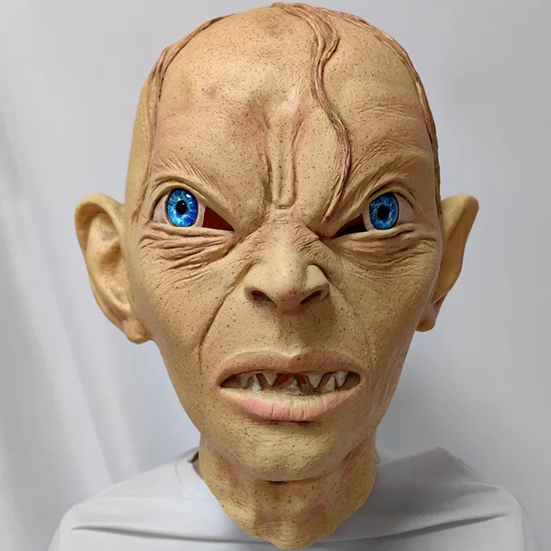 The Lord of The Rings Cosplay Costume Gollum Mask Helmet Horror Scary ...
