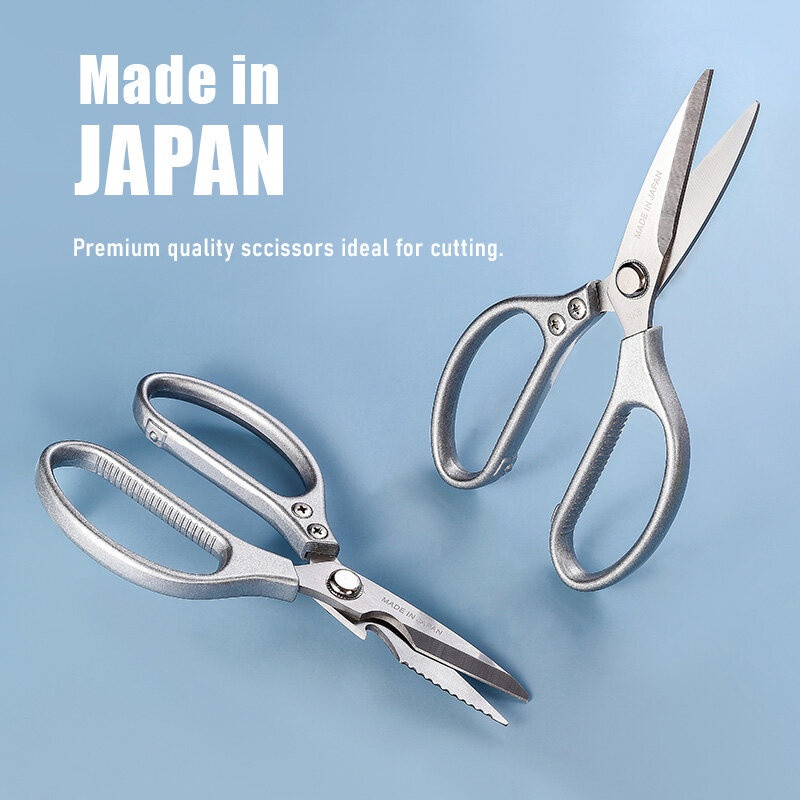 Heavy Duty Stainless Steel Kitchen Scissors - Multi-Functional Bone ...