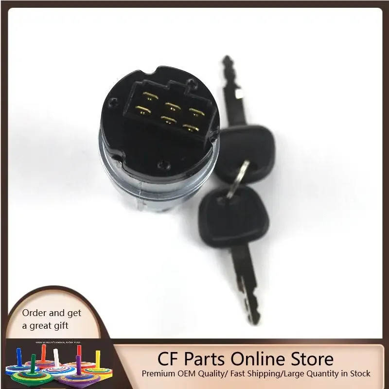 Ignition Switch With 2PCS Keys KHR3078 S450 for Sumitomo Excavator SH ...