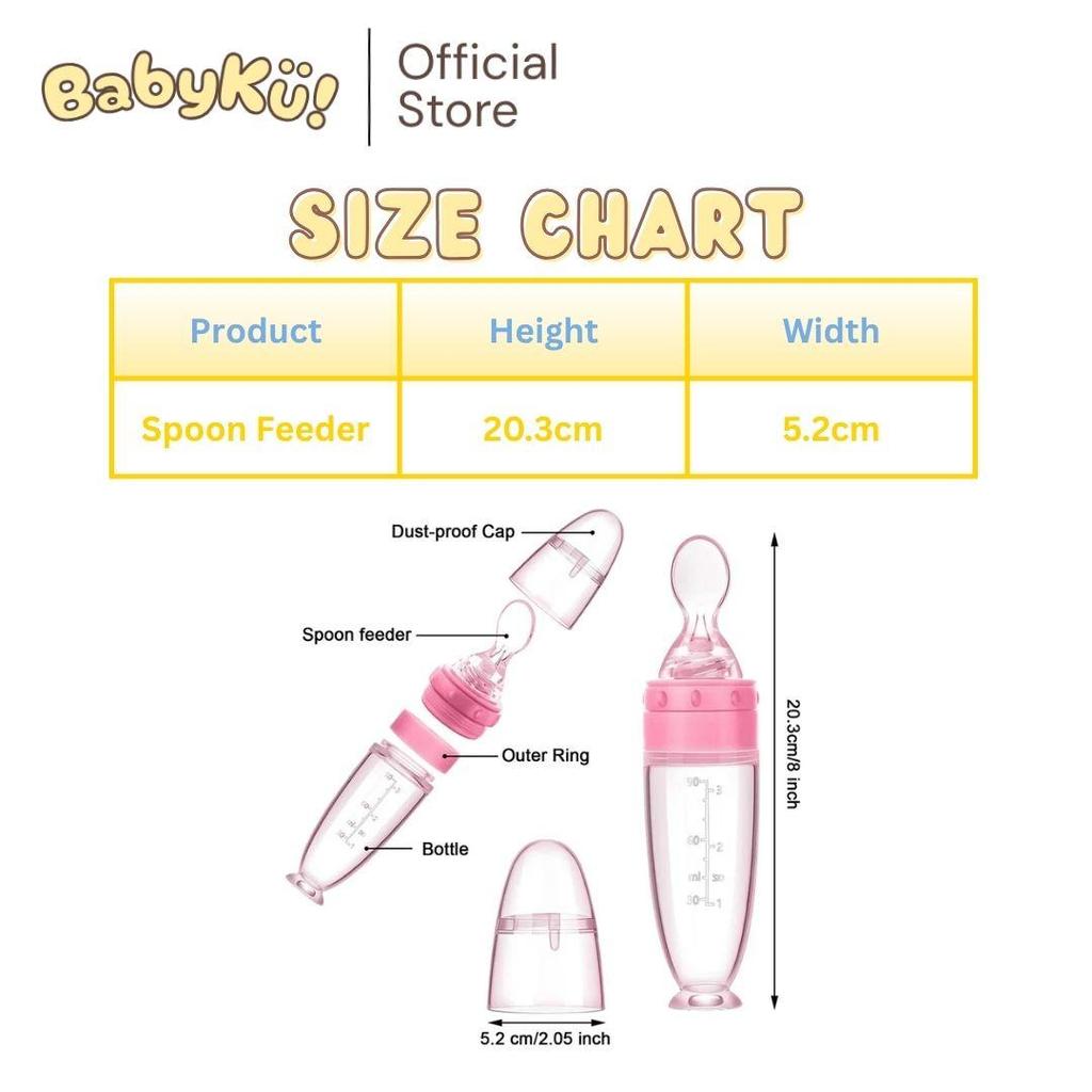 🇲🇾 𝐁𝐚𝐁𝐲𝐊𝐮 🇲🇾 Extra Large Baby Soft Silicone Squeeze Sudu Lembut Bayi ...