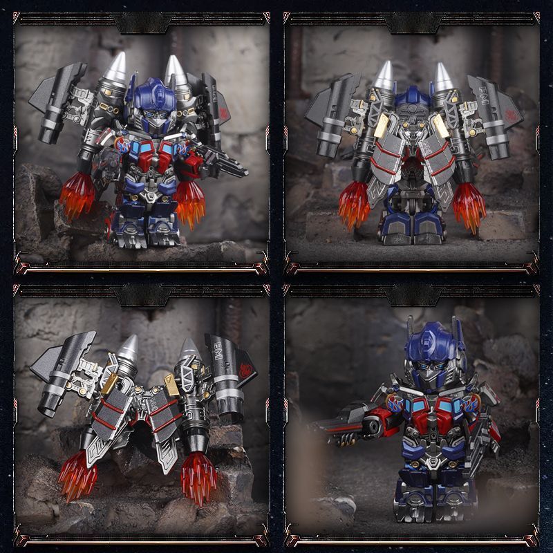 Minifigures,Optimus Prime&Jetfire,Bumblebee,Megatron,Building Blocks ...