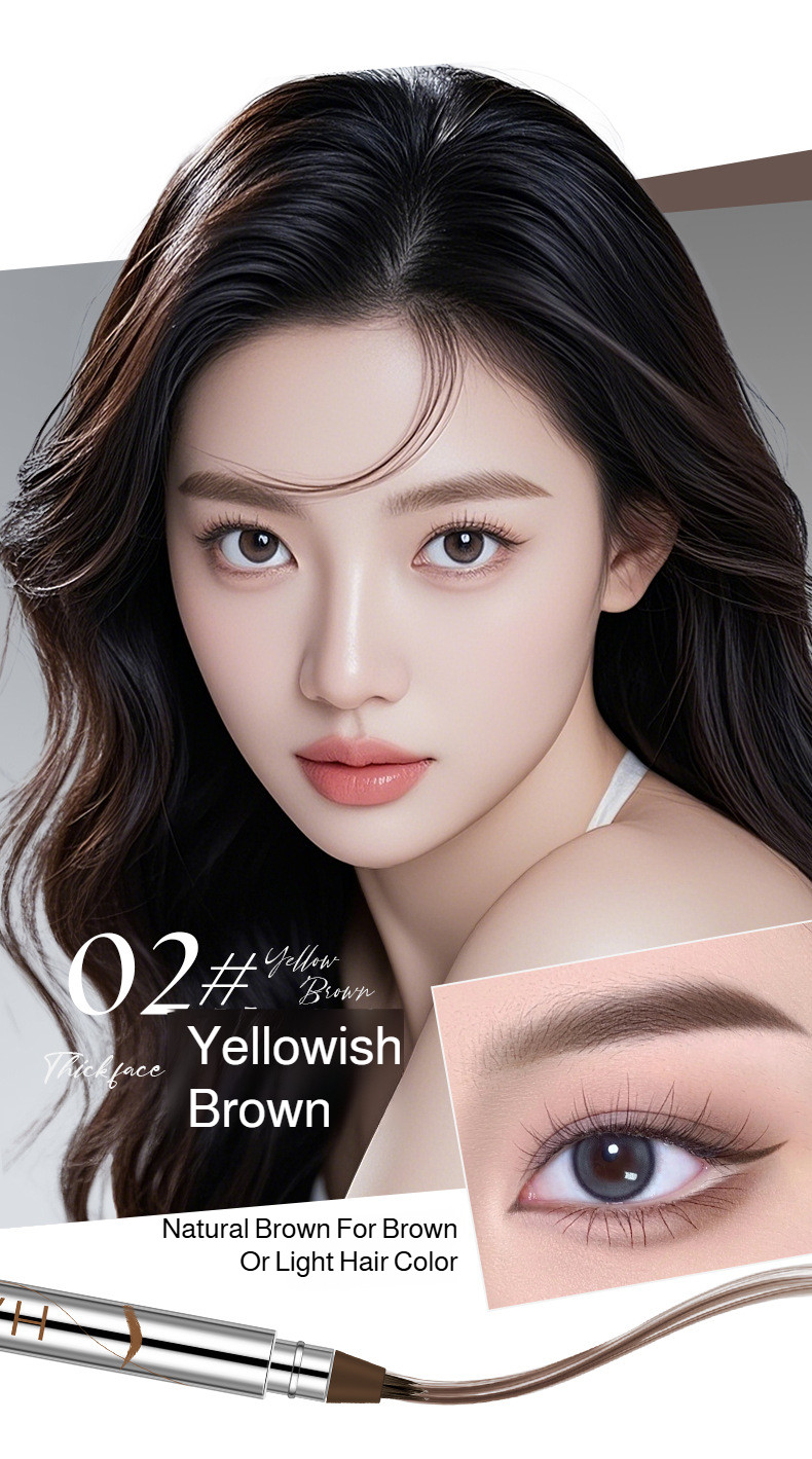 Natural Hair Flu Long Lasting Makeup Rooted Waterproof NonSmudging ...
