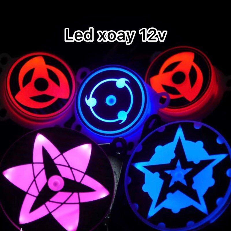 【SUFA】2.5inch/3inch Sharingan LED RGB Motorcycle Car Headlight Tail ...