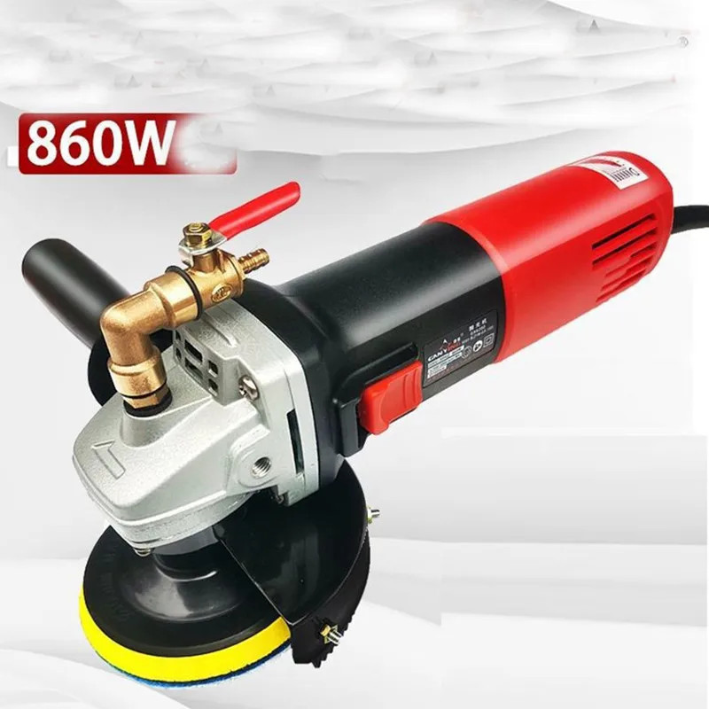 220V 860w Water Injection Polisher Polishing Machine For Granite Marble ...