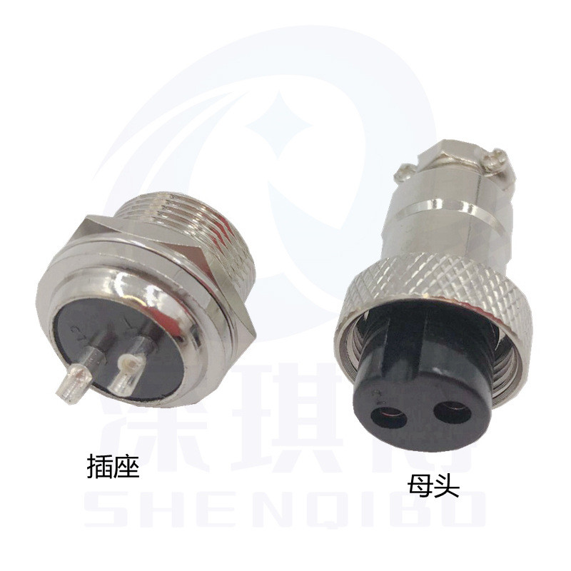 Wall-Worn Aviation Plug GX16 2-Core 3-Core 4-Core 5-Core 6-Core 7-Core ...