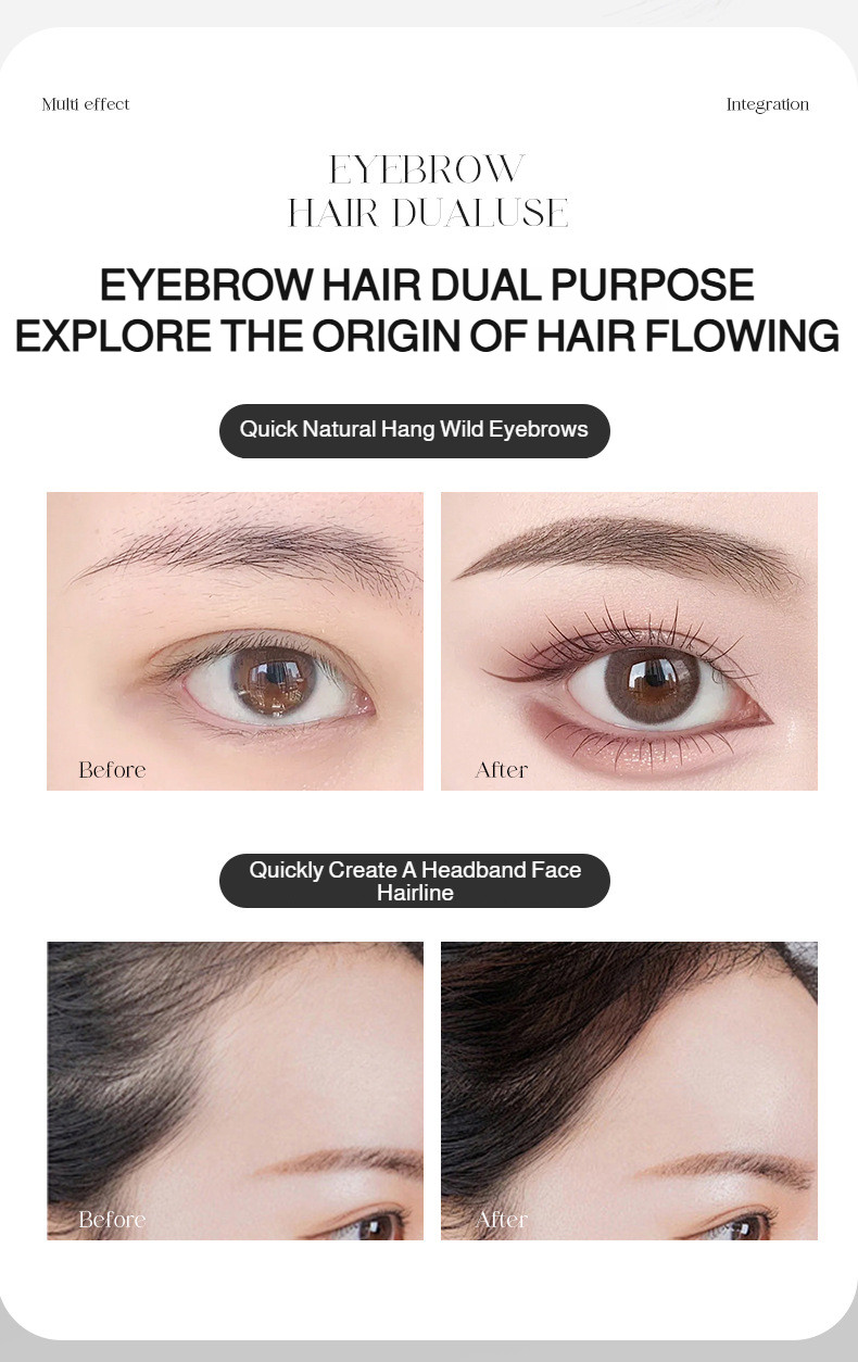 Natural Hair Flu Long Lasting Makeup Rooted Waterproof NonSmudging ...