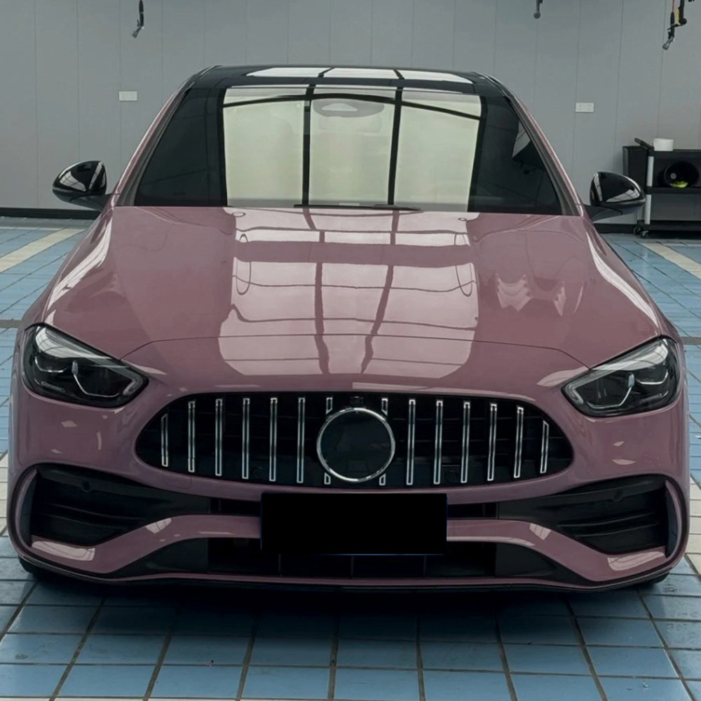 Oolong Milk Tea Pink Car Sticker Wrapping Vinyl Film Auto Color Change ...