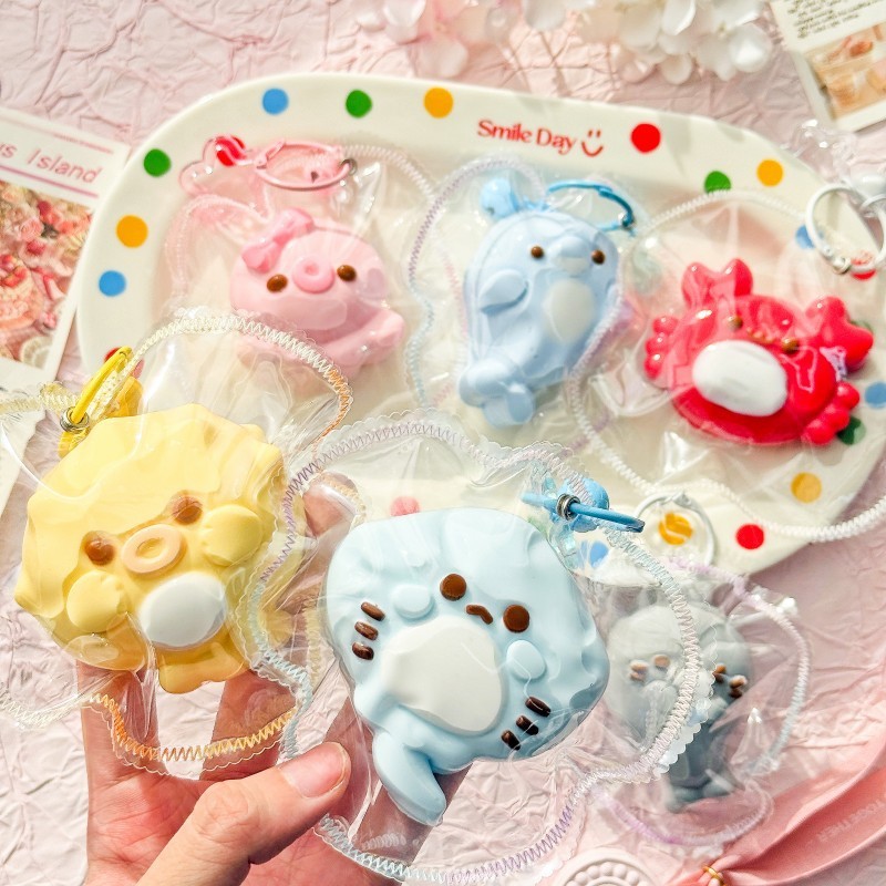 Handmade Food Grade Silicone Ocean Animal Squishy Toy Stress Relief ...