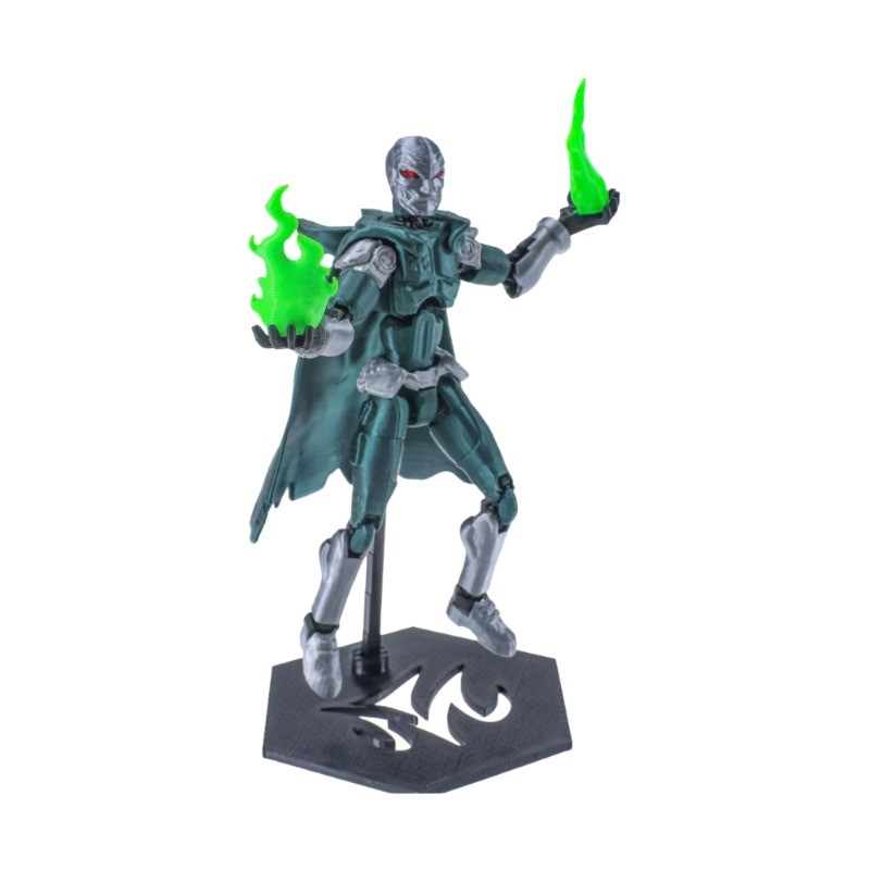 Titan 13 Action Figure 3D Printed Doctor Doom T13 Multi-Jointed Movable ...