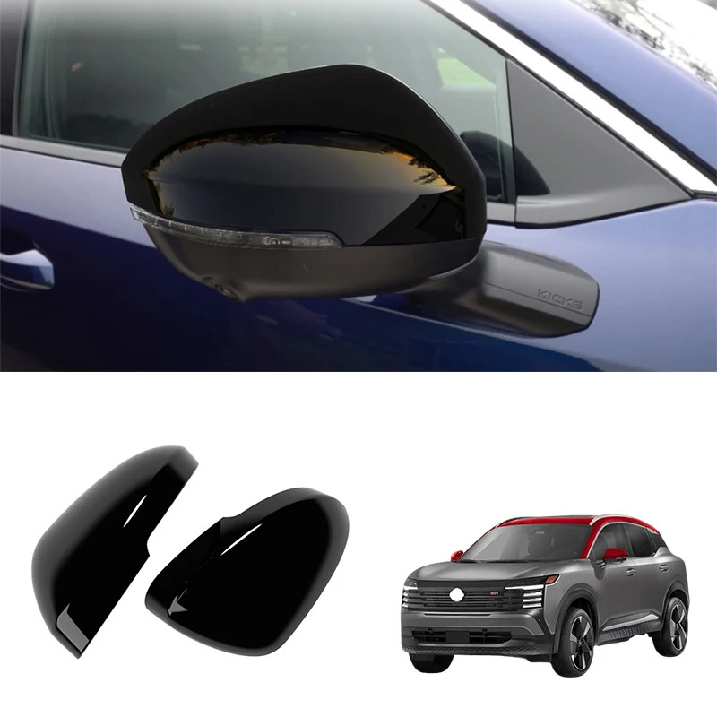 Car modified Accessories FIT For Nissan Kicks 2025 2026 2027 P16 black ...