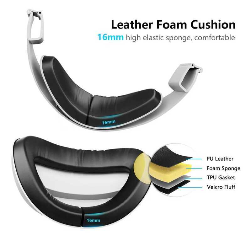 For PICO 4 Headrest Cushion Forehead Support Retractable Visor Game VR ...