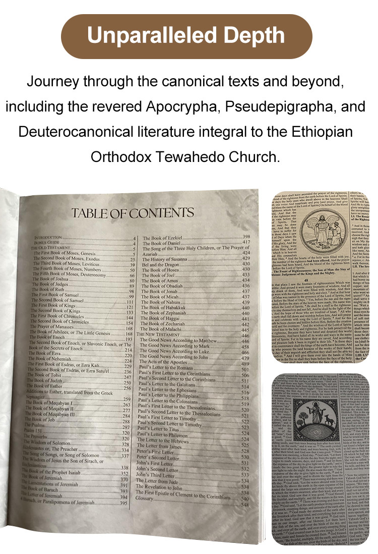 🔥Buy 1 Free 1🔥Bible Ethiopic Lengkap Dalam Bahasa Inggeris ...