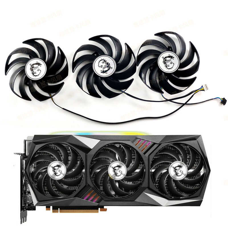 MSI/MSI RTX 3060 3070 3080 3090/RX 6800 6900 Magic Dragon X Graphics ...