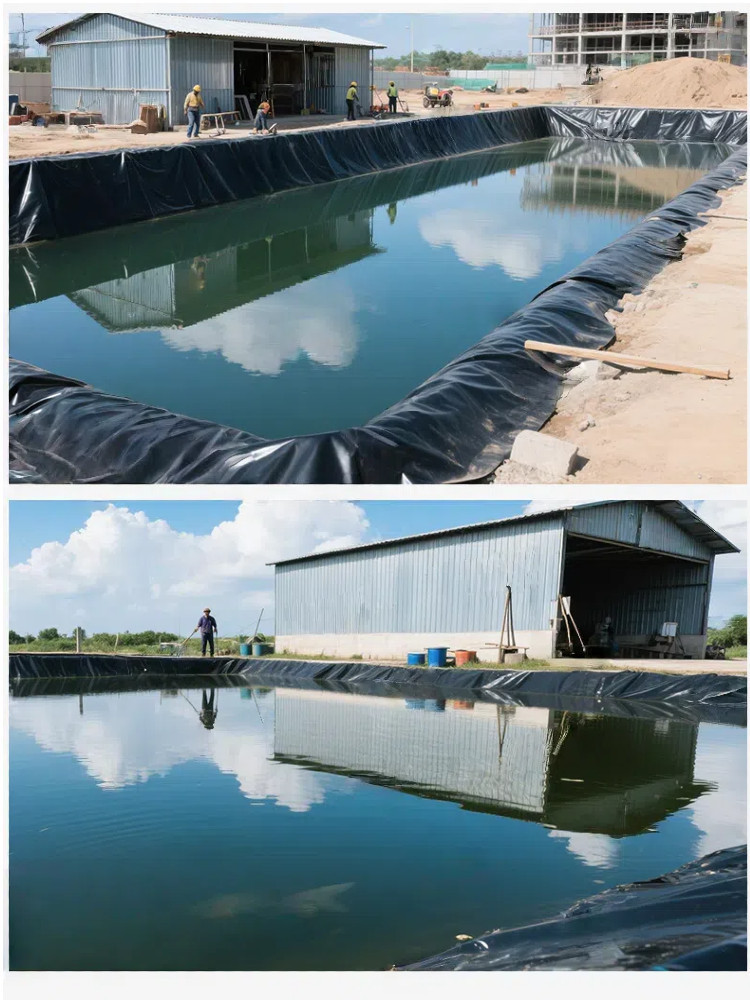 2/4/6/8/10M POND LINER Heavy Duty Kolam Ikan Liner Tebal Pelapik Kolam ...