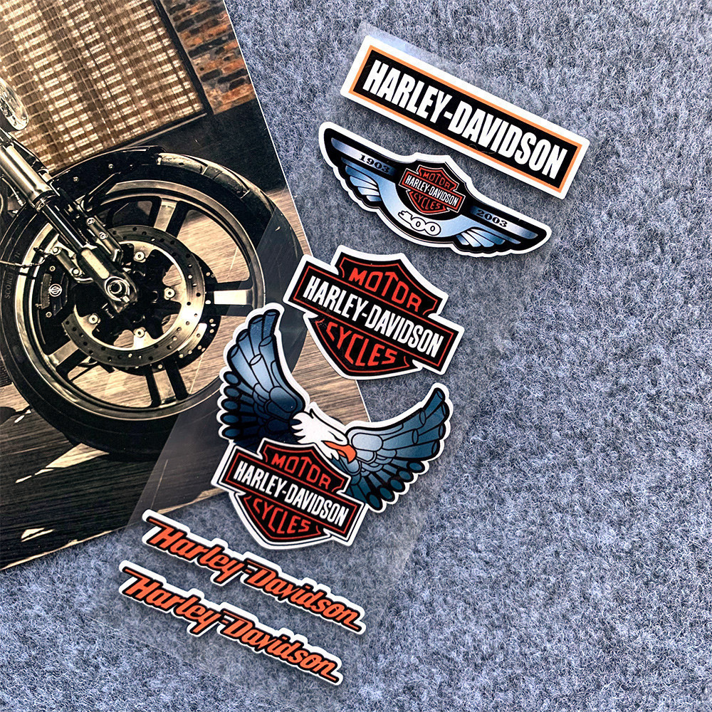 Harley Davidson Harley Reflective Motorcycle Side Strip Bike Helmet ...