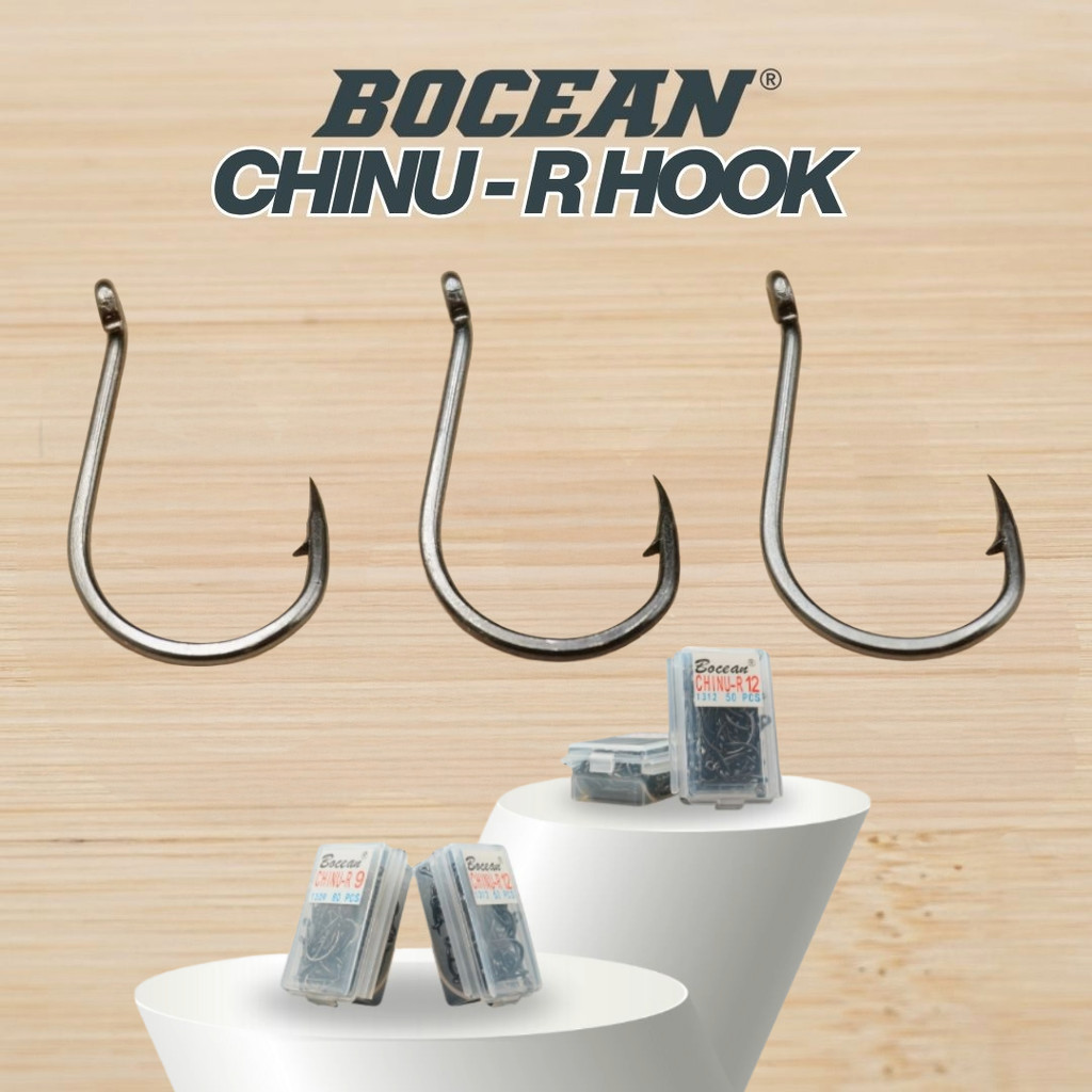 Mata Kail Bocean Chinu Fishing Hook 50pcs 80pcs Carbon Steel Matakail ...