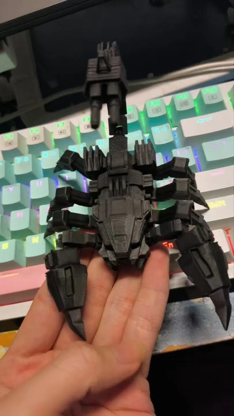[Meow.Sensei] 3D Printing Hardware-Free Original Assembly Movable Mecha ...