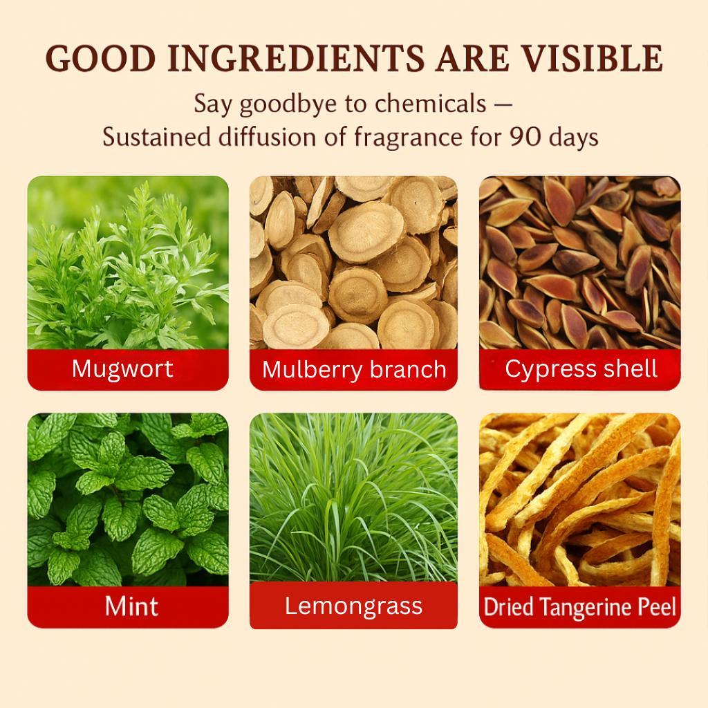 Herbal Aromatherapy Wormwood Mosquito Repellent Pouch Chinese Herbal ...