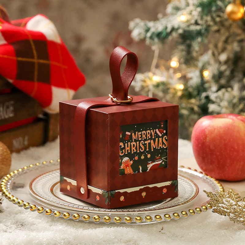 New Christmas Apple Box Christmas Eve Christmas Gift Box | Shopee Malaysia
