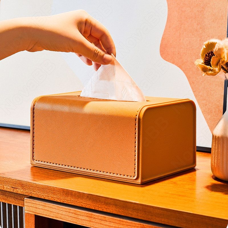 Tissue box holder for living room, light luxury style, creative home ...