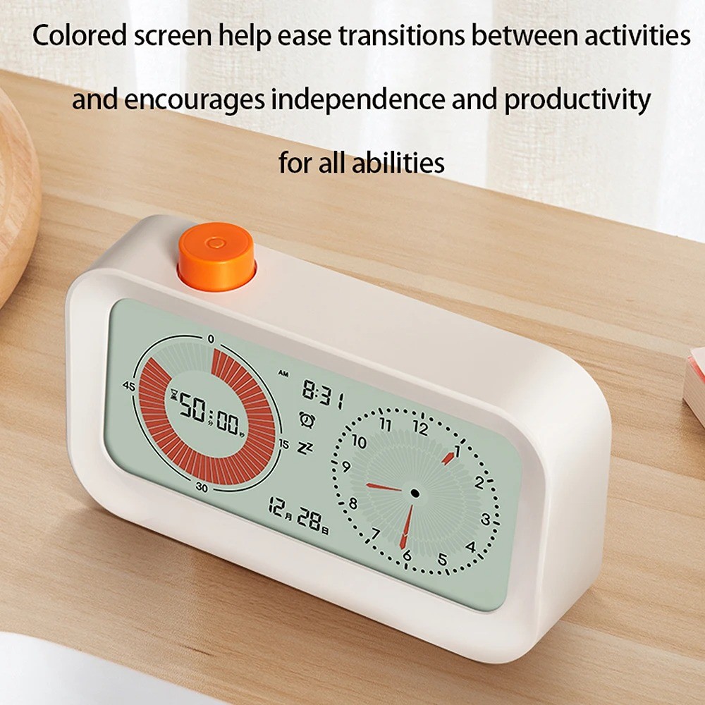 2025 Digital Visual Timer with Count Up/Down Function Multi-Mode Alarm ...