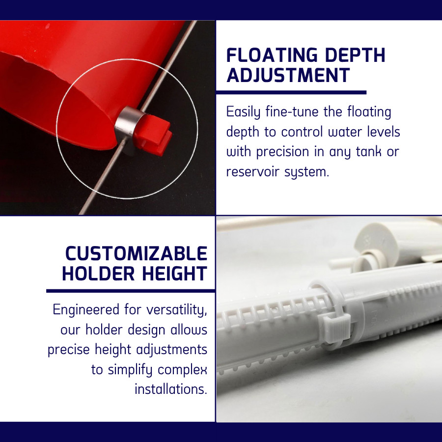 COMPACT BOTTOM INLET VALVE C/W ADJUSTABLE PLASTIC ROD 1054 BOTTOM INLET ...