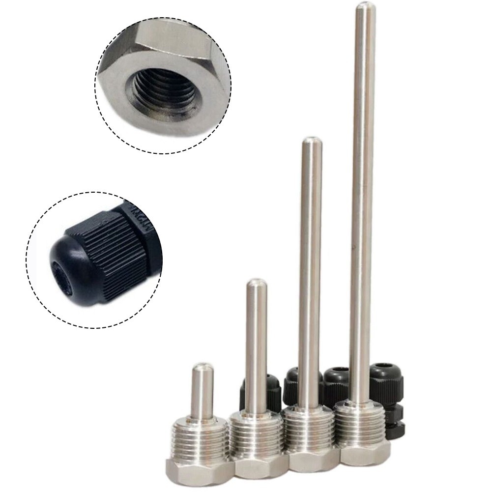 [LSAR-Hot] 2pc Thermowell G 1/2" Thread for Temperature Sensor ...