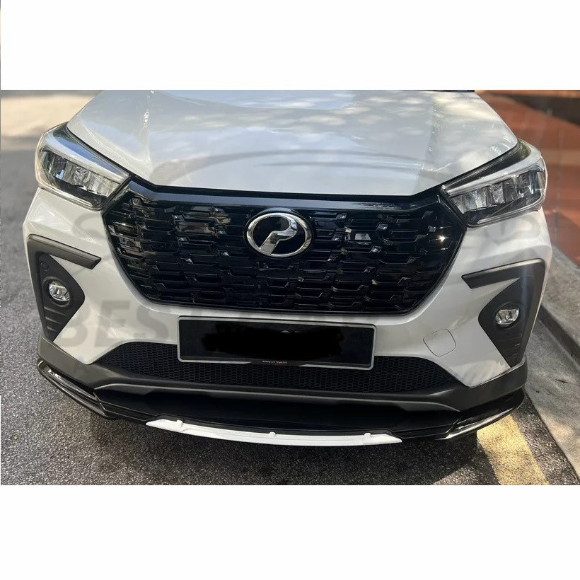 Front Bumper Diffuser Lip Perodua ATIVA Wrap Angle Splitters Glossy ...