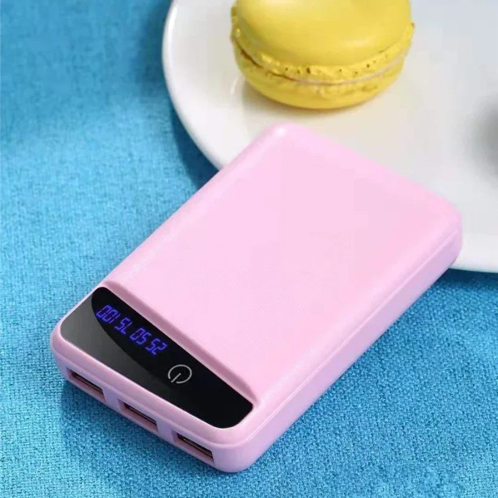 5V 1A 3*18650 DIY Power Bank 3USB Battery Box DIY KIT Digital LCD ...