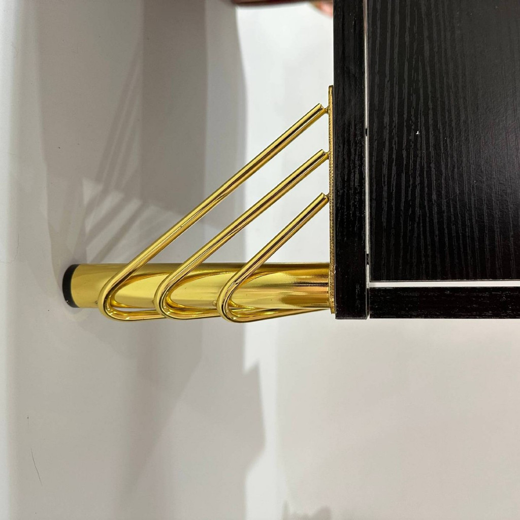 15CM Gold Triangular Metal Furniture Legs Heavy Duty Sofa Replacement ...