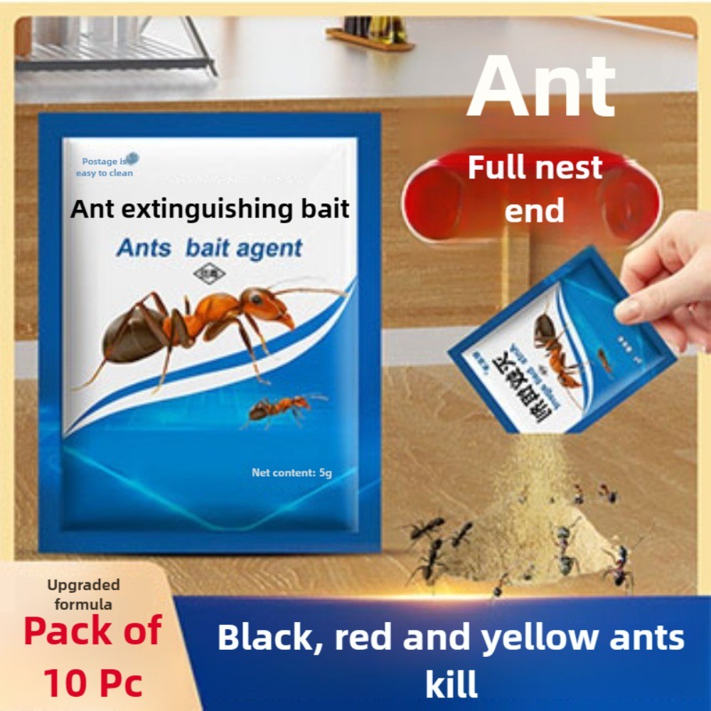 10PCs/Bag Powerful Ant Killer Powder – Eliminates Entire Ant Colony in ...