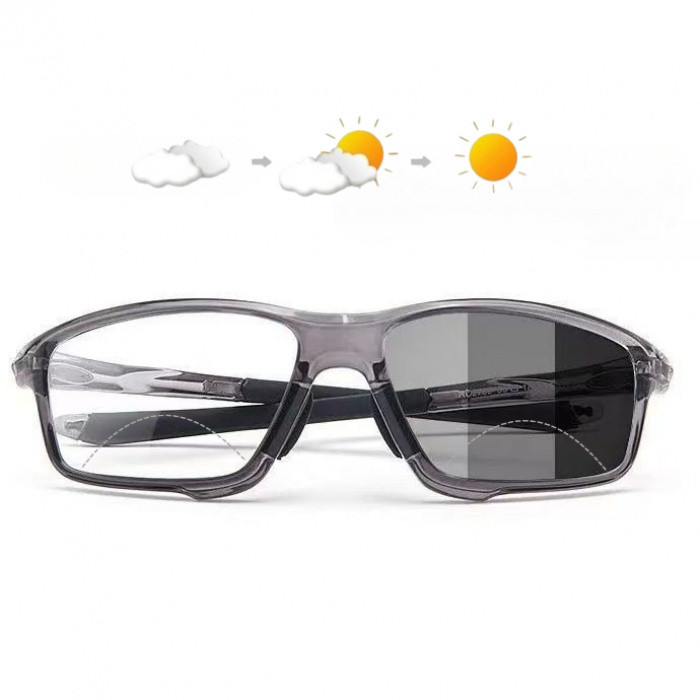 Multifocal Bifocal Photochromic Reading Glasses With Grade Sports Style ...