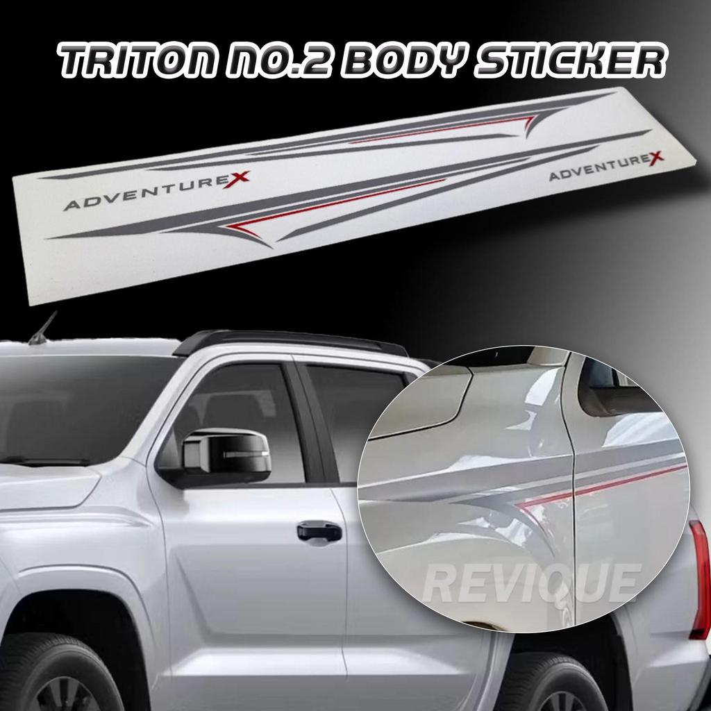 Triton Style Adventure X Body Sticker – Waterproof Side Decal (No.2 ...