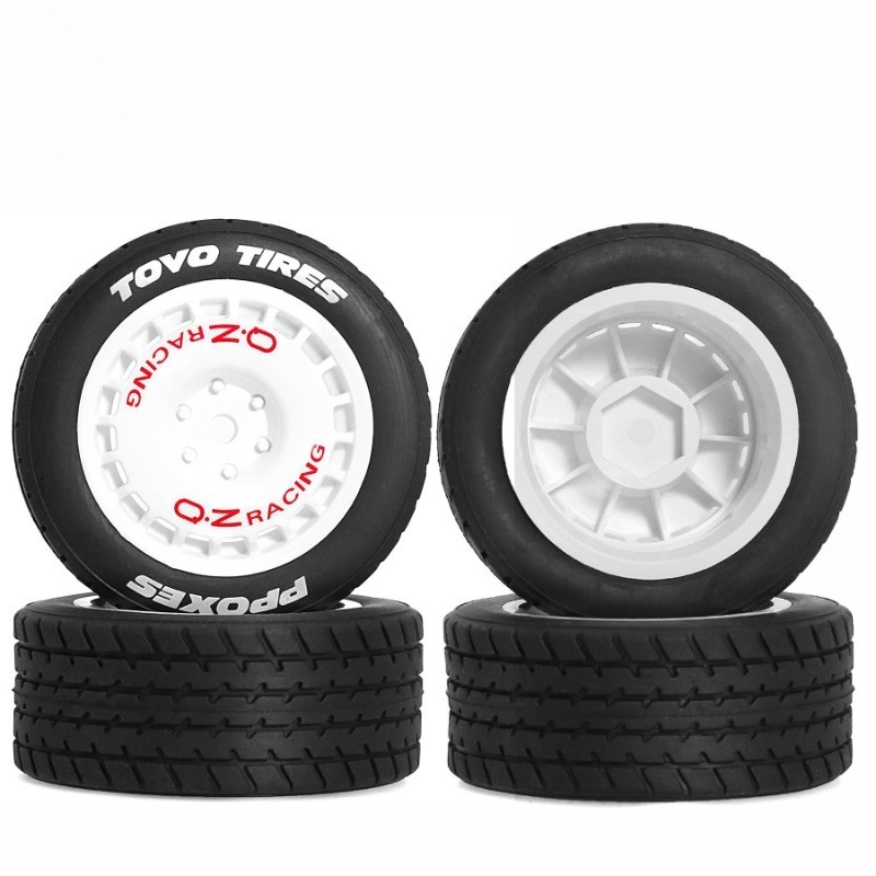 1/10 1/14 RC Rally Racing Drift Tires On Road Car Rubber Tyres 60D 12mm ...