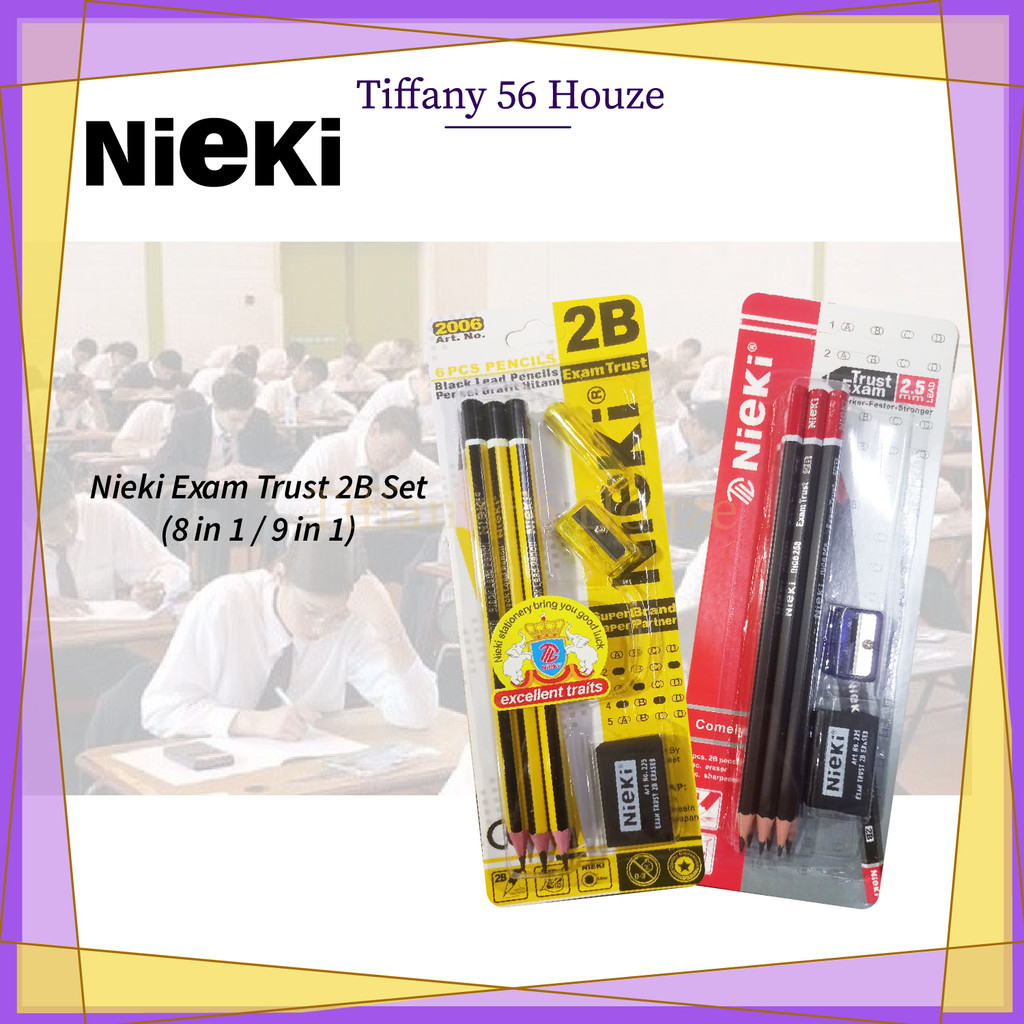 Nieki Exam Kit / Nieki Pencil Set / Stationery Set / Gift Set ...