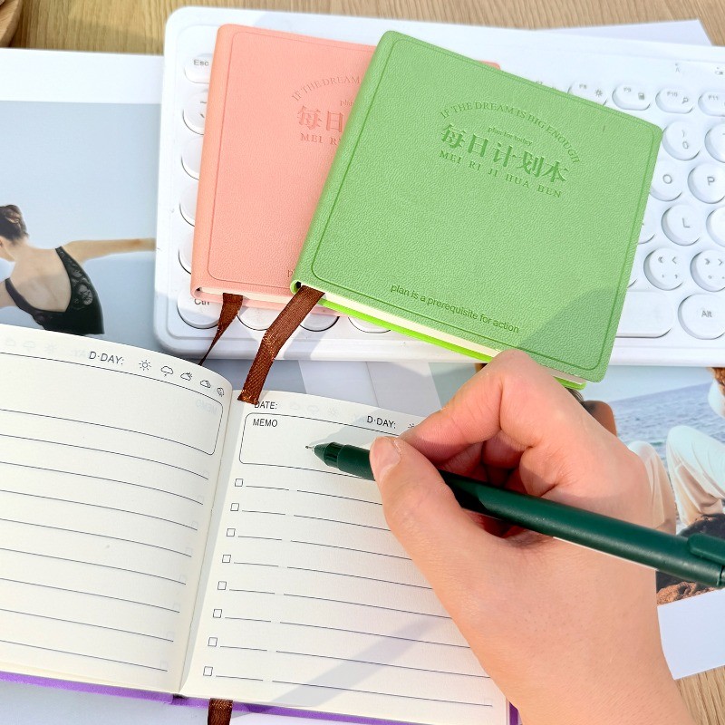 Daily Pocket Notebook 96 Sheets, Personal Planner for Scheduling & Note ...