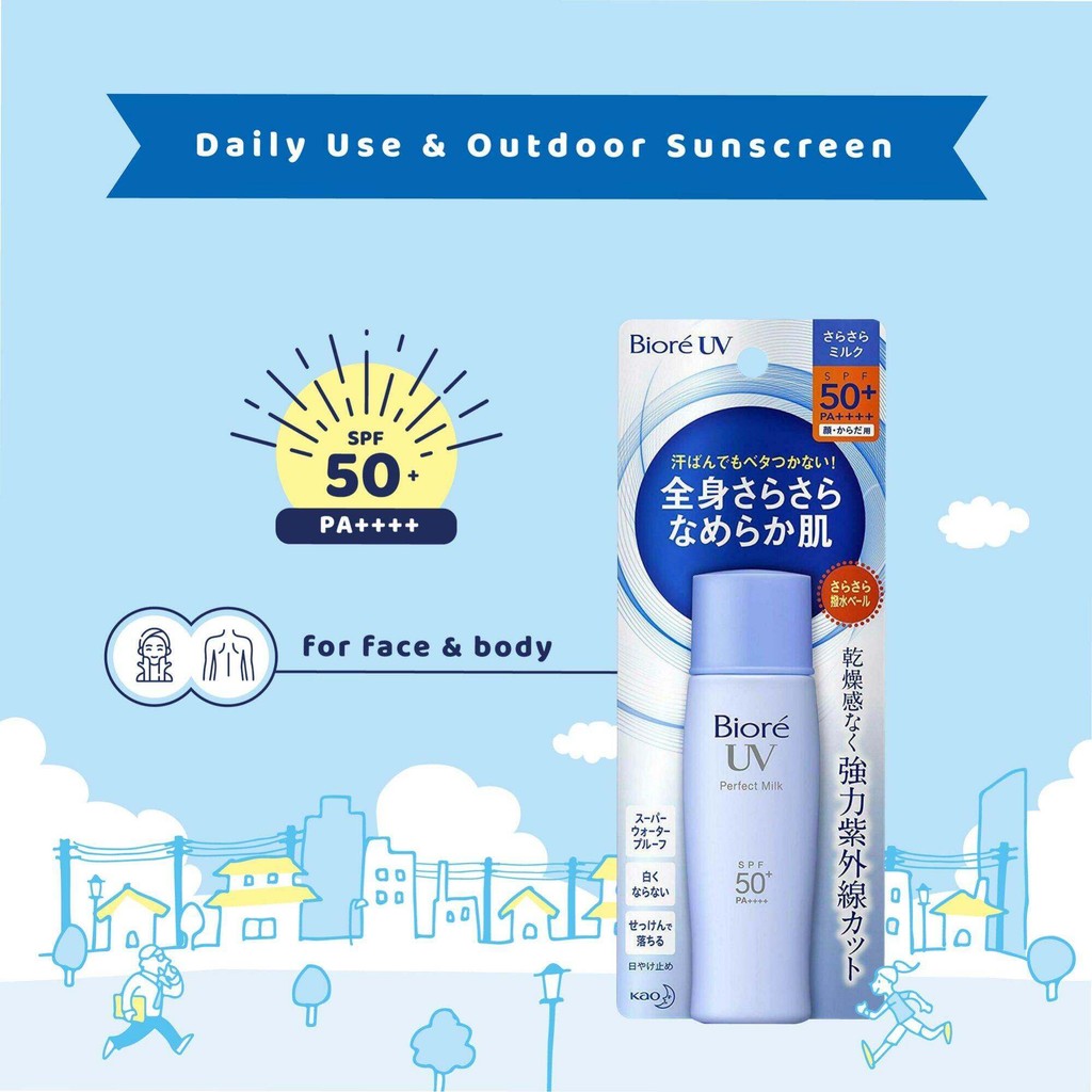 Biore UV Perfect Milk/Bright Milk/CC Milk SPF50++ PA++++ 30ml/40ml ...