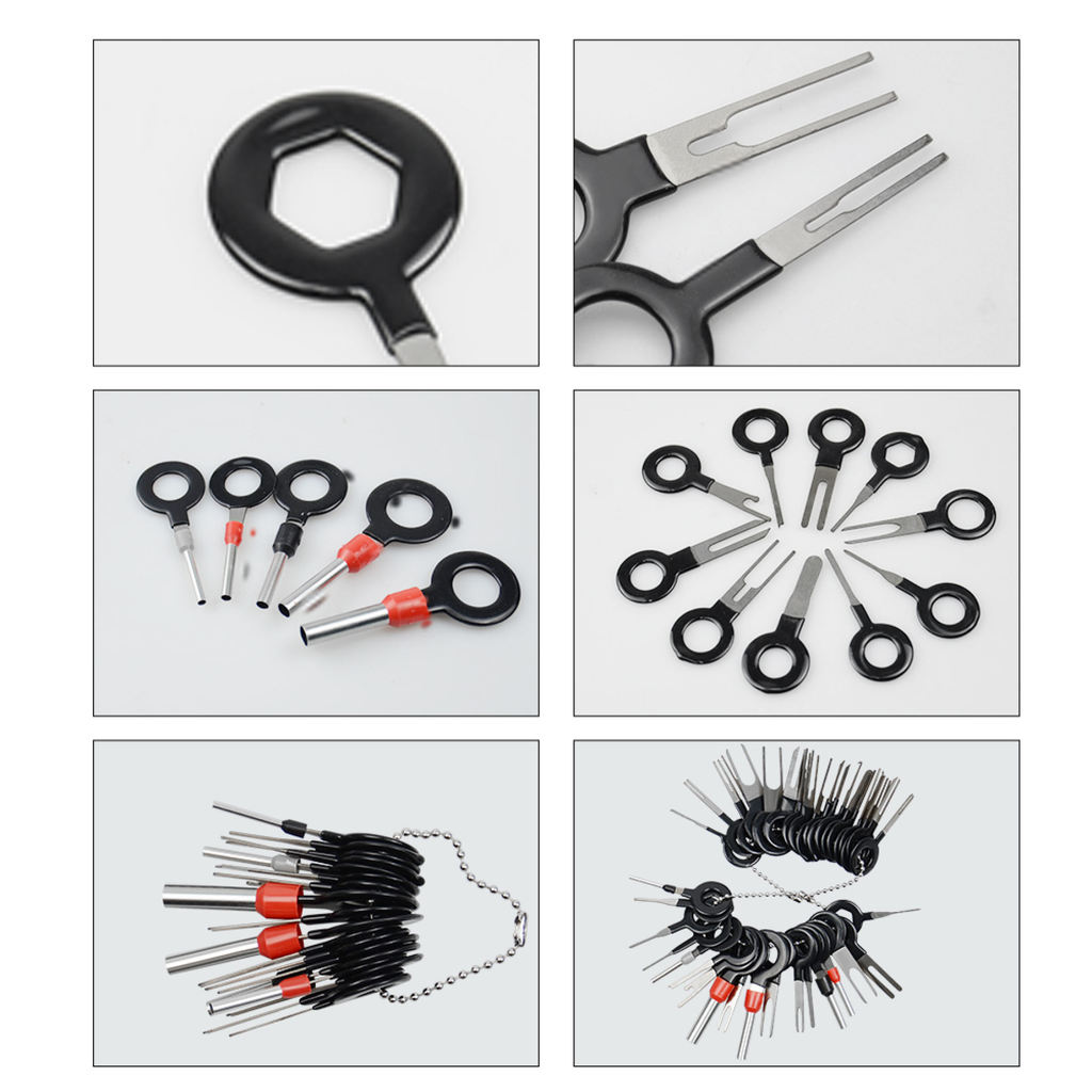 41pcs Car Terminal Removal Tool Connector Extractor Puller Wire Plug ...
